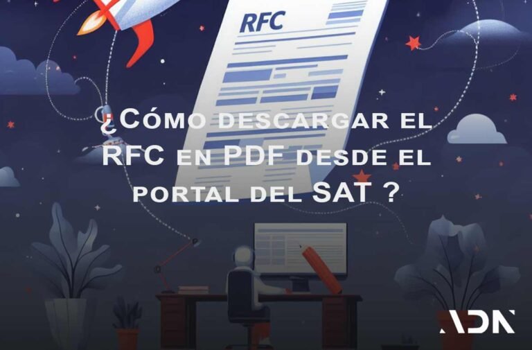 Cómo descargar el RFC en PDF desde el portal del SAT | ADN